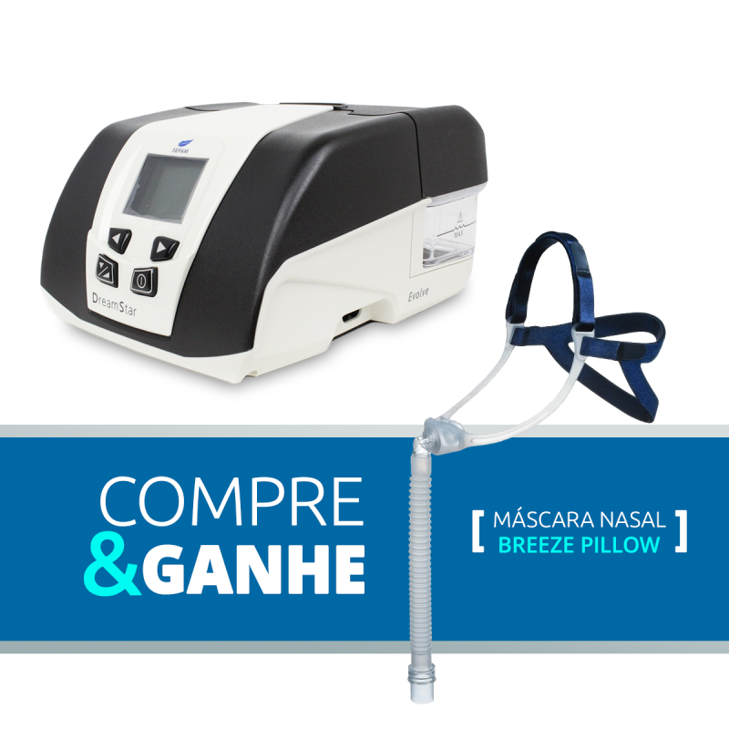 Aparelho CPAP DREAMStar Auto Sefam | CPAPS.com.br