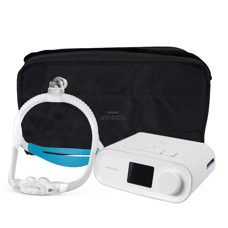 Kit CPAP automático DreamStation + AirFit P30i - ResMe