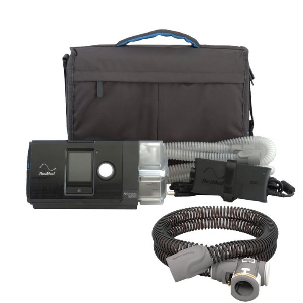 CPAP automático S10 AutoSet com Umidificador + Traquei